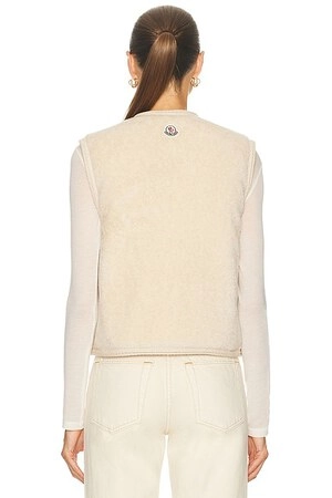 Moncler Mimosas Vest - Cream