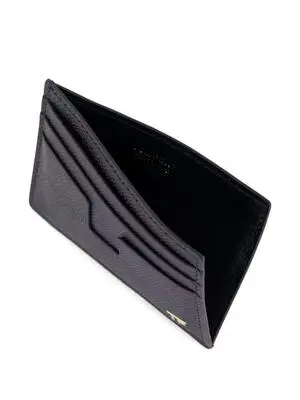 TOM FORD Logo-detail Card Holder - Black