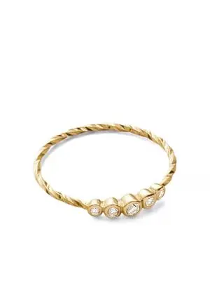MARIA BLACK 14k Recycled Yellow Diamond Ring