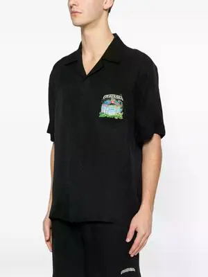 Casablanca Volcano Short-sleeve Graphic Shirt