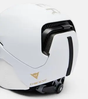 Bogner Leather-trimmed Ski Helmet - White