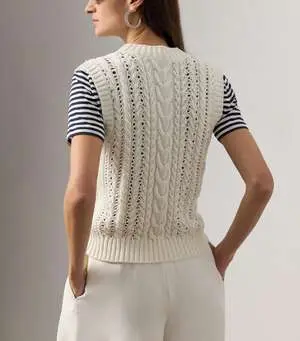 Ralph Lauren Cable-knit Sweater Vest