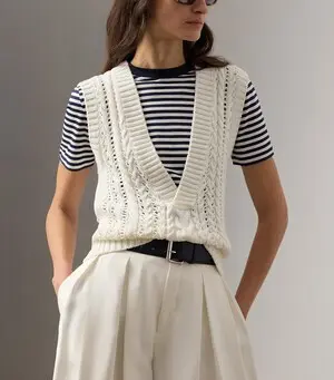 Ralph Lauren Cable-knit Sweater Vest
