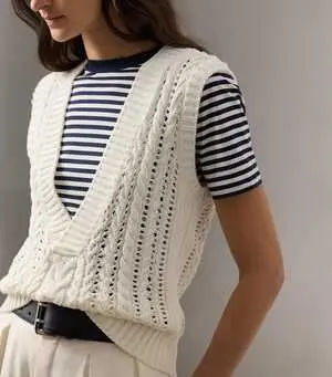 Ralph Lauren Cable-knit Sweater Vest