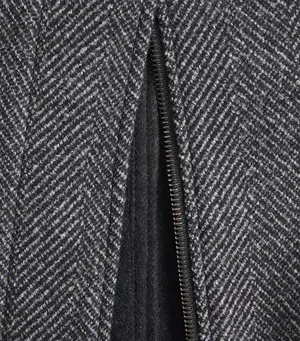 Stella McCartney Wool Herringbone Field Jacket