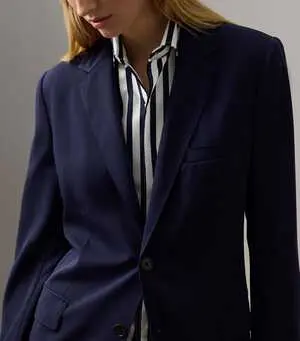 Ralph Lauren Wool Marcy Blazer
