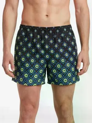 Casablanca Monogram-print Swim Shorts