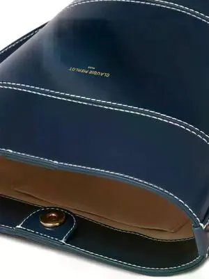 Claudie Pierlot Logo-detail Leather Bucket Bag