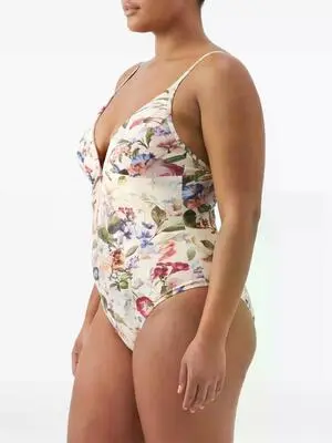 Zimmermann Floral Print One-piece Swimsuit
