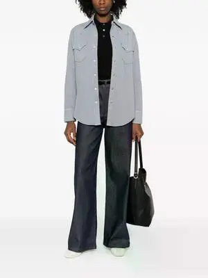 A.p.c. Western Style Flap Pocket Shirt
