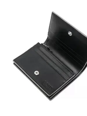 DIESEL® 1dr Logo Wallet - Silver