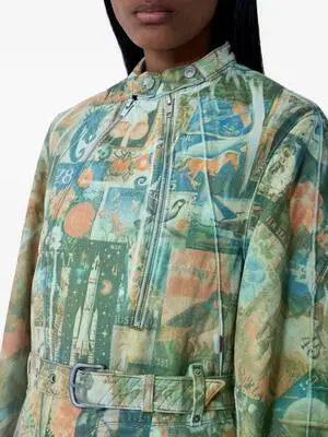 KIKO KOSTADINOV X Levi's Carina Jacket With Belt Detail - Neutrals