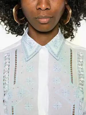Ermanno Scervino Embroidered Shirt