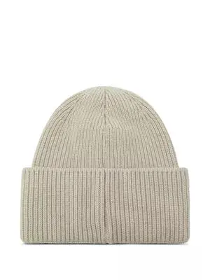 Destin Ribbed-knit Beanie Hat - Neutrals