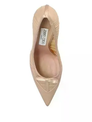 JIMMY CHOO Love Bow Mesh 85 Pumps