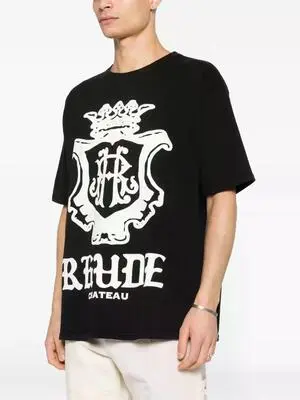 Rhude Graphic-print T-shirt - Black