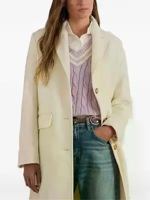 Ralph Lauren Buttoned Coat - Neutrals