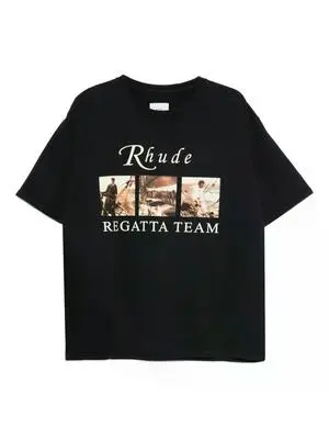 Rhude Graphic-print T-shirt - Black