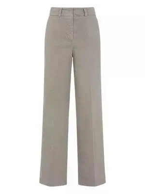 Peserico Mid-rise Wide Leg Trousers