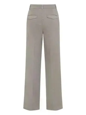 Peserico Mid-rise Wide Leg Trousers