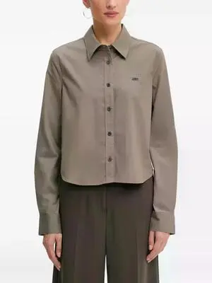Miss Sixty Pointed Collar Button-fastening Shirt