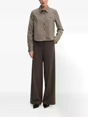 Miss Sixty Pointed Collar Button-fastening Shirt