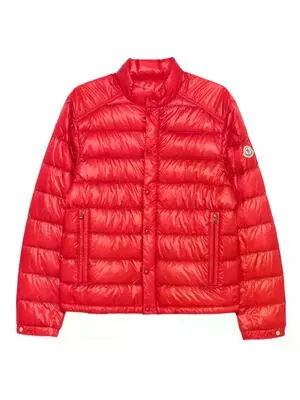 Moncler Quilted Down Jacket - Red