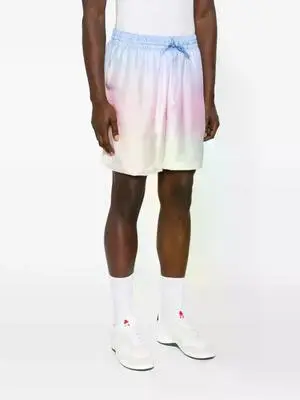 Casablanca Gradient Graphic-print Shorts - Pink