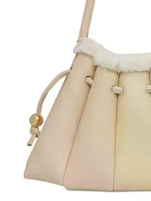THEMOIRE Padded Cross Body Bag - Neutrals