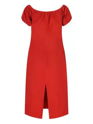 Miu Miu Off The Shoulder Day Dresses