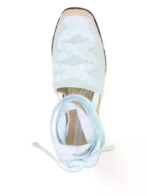Stella McCartney Platform Ribbon Espadrilles