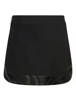 Emilio Pucci Patterned Mini Skirt - Black
