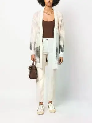 Peserico Corduroy Slim-cut Cotton Trousers