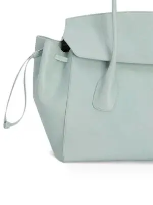 JIL SANDER Medium Voyage Grained Handbag