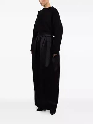Françoise Sasha Pleated Maxi Skirt