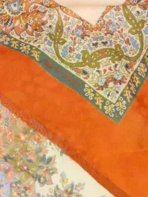 Etro Floral-paisley Shawl - Neutrals