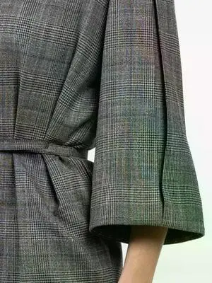 SA SU PHI Diana Belted Check Mini Dress