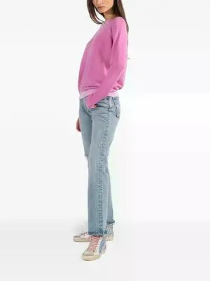 FREECITY Crewneck Sweatshirt With Back Logo Patch
