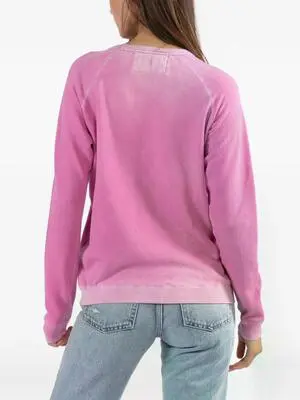 FREECITY Crewneck Sweatshirt With Back Logo Patch