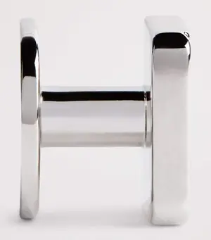 BABETTE WASSERMAN LONDON Rhodium-plated Celtic Mother Of Pearl Cufflinks Set