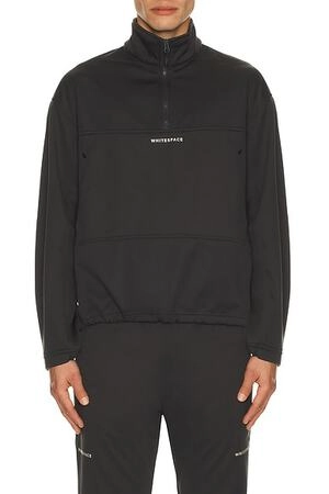 WHITESPACE Quarter Zip Softshell Top - Phantom