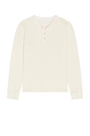 Citizens Of Humanity Waffle Three Button Henley