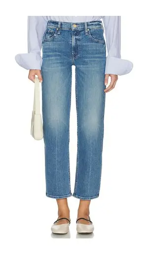 MOTHER The Newbie Ankle Jeans - Blue