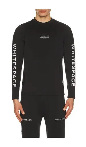 WHITESPACE Graphene Crew Neck - Black