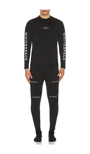 WHITESPACE Graphene Crew Neck - Black
