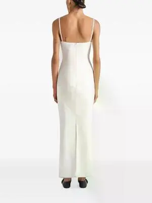 Givenchy Sliced Square-neck Maxi Dress