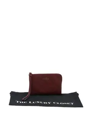 COACH VINTAGE Leather Wristlet Clutch