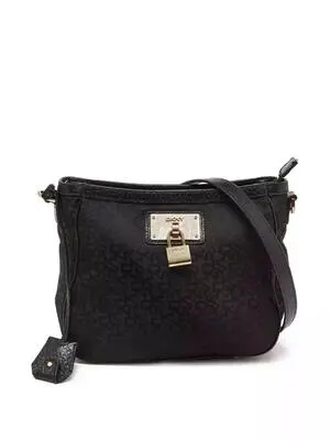 Dkny Monogram Jacquard Cross Body Bag
