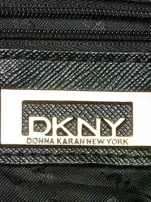 Dkny Monogram Jacquard Cross Body Bag