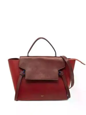 Celine Mini Belt Handbag - Red